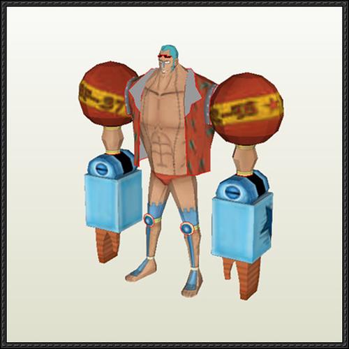 Jual One Piece Franky Papercraft - Kab. Bekasi - Papercraft Tiviti ...