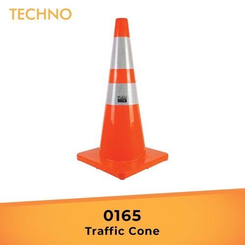 Jual Kerucut Lalu Lintas PVC ''TECHNO'' 70cm 0166 (Traffic Cone ...