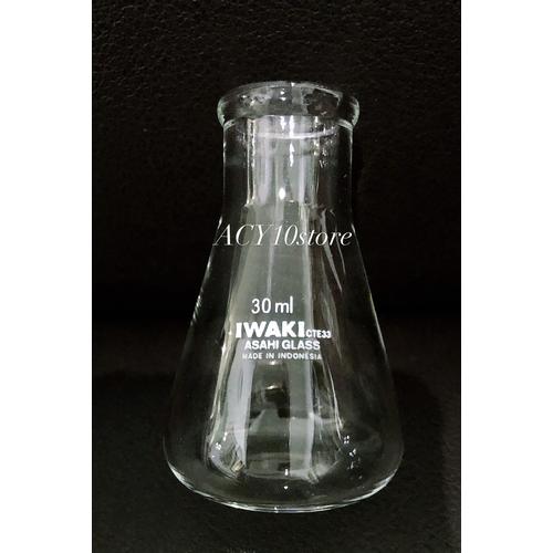 Jual IWAKI Erlenmeyer Flask 10ml, 30ml - 25 ml - Jakarta Timur - ACY10store | Tokopedia