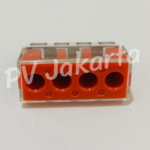 Jual Wago OEM Connector 4 Wire PCT 104D Terminal Block Tusuk 4P Push In ...