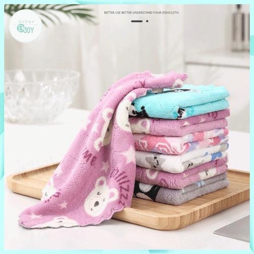 Jual Kain Lap Piring Anti Minyak Bahan Microfiber / Lap Cuci Piring ...