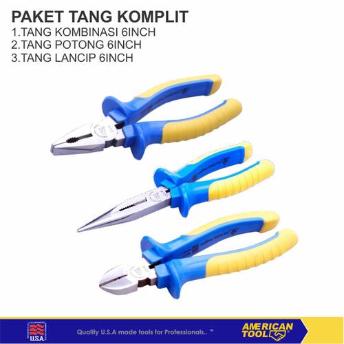 Jual Tang Set 3 Pcs American Tool - Jakarta Barat - ART TECHNIC | Tokopedia