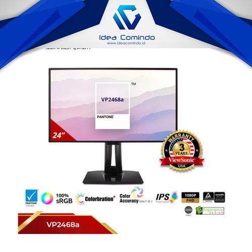 Jual Monitor ViewSonic VP2468a 100 sRGB FHD IPS 60Hz HDMI DP Bali - Kota Denpasar - Idea Comindo ...
