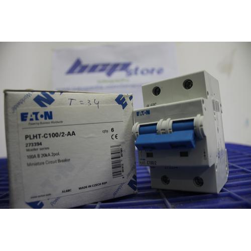 Jual MCB 2P 100A 25KA Curve C, 273394 - PLHT-C100/2 EATON - Kab. Bekasi - Bina Control Power ...