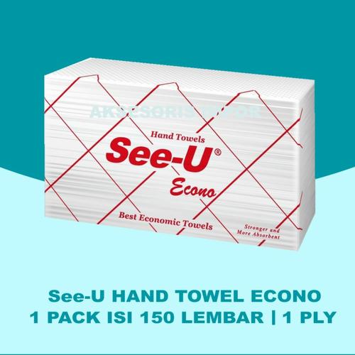 Jual SEE U HAND TOWEL MULTIFOLD ECONO RED - TISSUE PAPER - TISUE ...