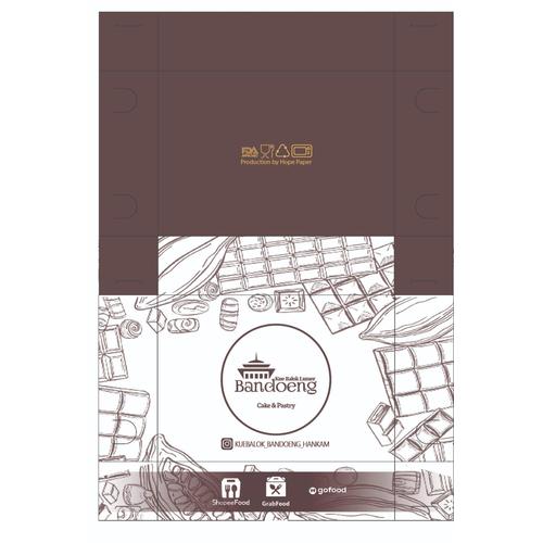 Jual CUSTOM CETAK KRAFT PE BOX KUE BALOK COKELAT - Kota Bekasi - Hope ...