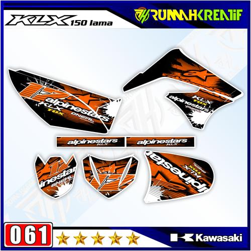 Jual STRIPING*DECAL*STICKER* KAWASAKI KLX 150 - KODE69 - Kota Bandung ...