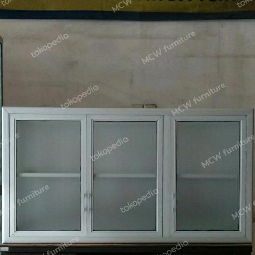 Jual LEMARI DAPUR ATAS/LEMARI DAPUR GANTUNG/LEMARI DAPUR ALUMINIUM ...