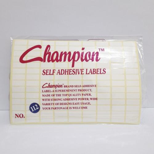 Jual Label Harga Champion No.112 / Kertas Tempel Harga 112 - Kota ...