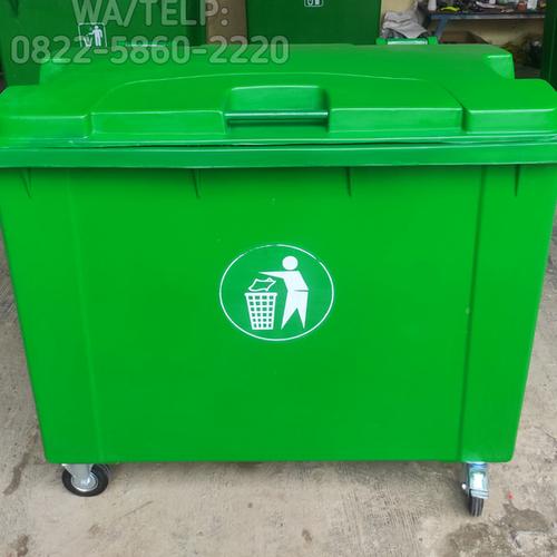 Jual Tempat sampah besar 660 Liter - Hitam - Kota Bogor - Tempat Sampah ...