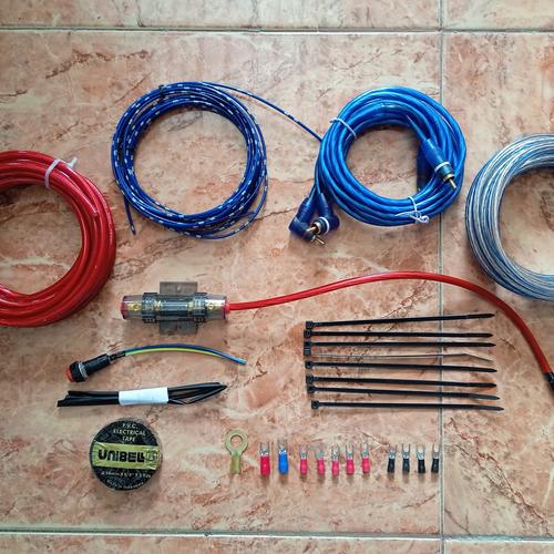 Jual Paket Kabel Audio Mobil Full set / Instalasi Sound System - Kab ...