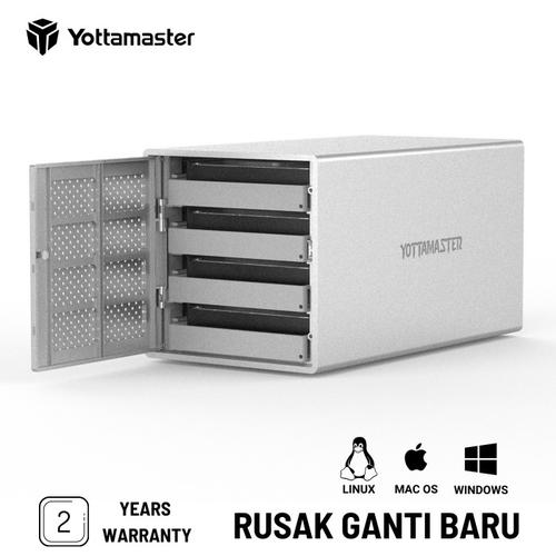 Promo Yottamaster 4 Bay 3.5" USB 3.0 Hard Drive Enclosure ( PS400RU3 ...
