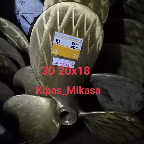 Jual Kipas Kapal MIKASA / Propeller 3D BL 20x18 - Jakarta Utara - Kipas ...