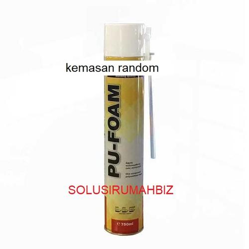 Jual polyuretant LEM BUSA PU 750ML MERK RANDOM JENIS SIKA BOOM FOAM 750 ...