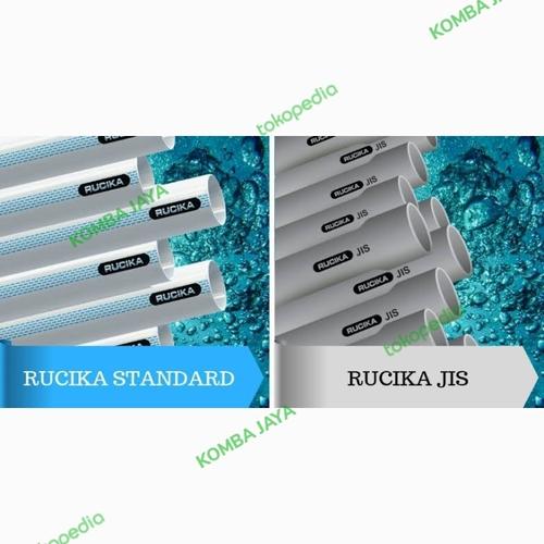 Jual PIPA 1 inch PVC RUCIKA AW PERMETER / 1 METER - RUCIKA STANDARD ...