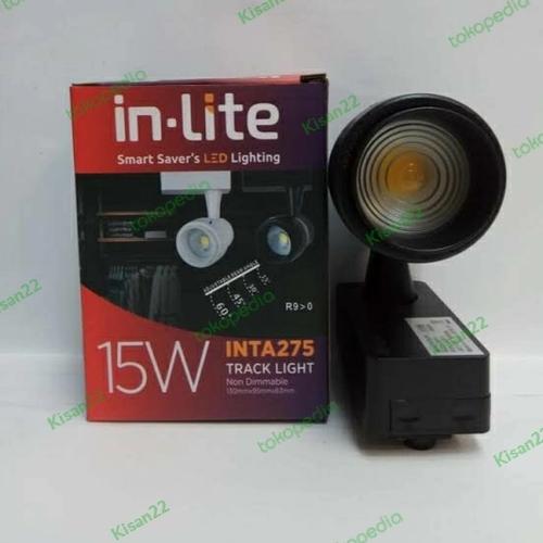 Jual lampu sorot rel track InLite LED 15 watt / lampu sorot LED ...