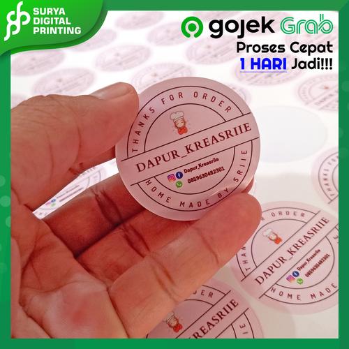 Jual Cetak Stiker Label Kemasan Chromo / Label Produk / Cetak Stiker ...