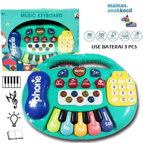 Jual MAINAN ANAK MUSIC KEYBOARD PIANO ANAK MULTI MUSIK DAN BERHITUNG ...