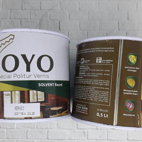 Jual Boyo special politur vernis plitur kayu solvent based - Kota ...