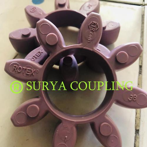 Jual RUBBER/KARET JAW COUPLING 38 SPIDER COUPLING 38 ROTEX GERMANY ...