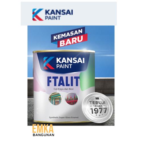 Jual CAT KAYU DAN BESI FTALIT 1 KG ( HANYA WARNA HITAM DAN PUTIH ...