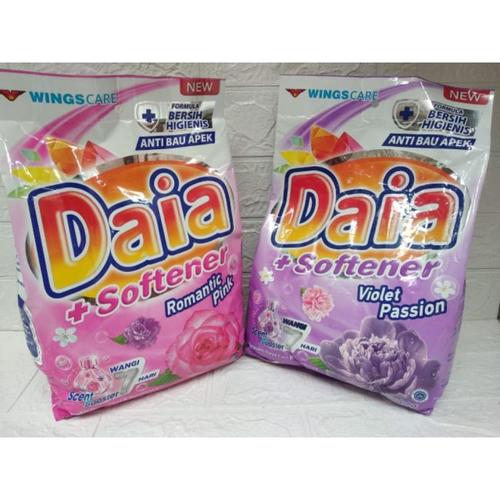 Jual Daia deterjen 1.7 kg + Softener Romantic Pink dan + Softener Violet - Romantic Pink - Kab ...