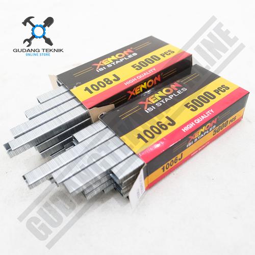 Jual Isi Staples Paku Tembak XENON 1013J 1016J - Isi Air Nailer Xenon ...