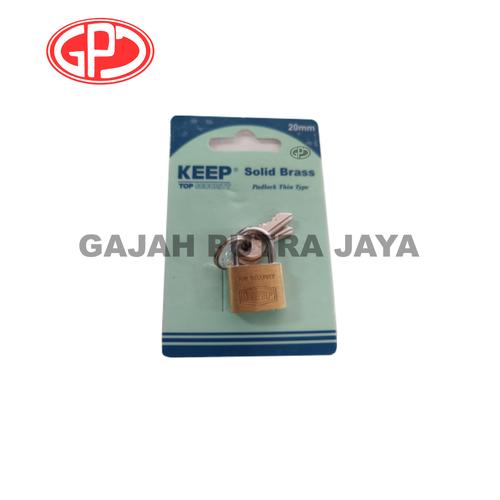 Jual Gembok Keep Blister 20 mm, 25 mm, 30 mm, 40 mm, 60 mm - 20 - Kota ...
