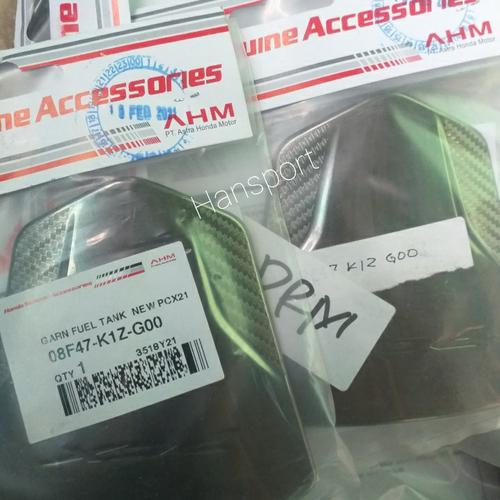 Jual GARNISH FUEL TANK HONDA PCX 160 ORIGINAL CROME - Kota Surabaya ...