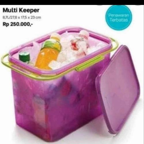 Jual multi keeper Tupperware/wadah Tupperware bisa dibawa/kotak ...