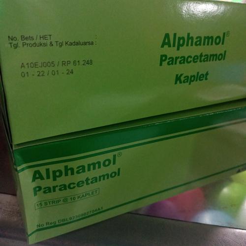 Jual alphamol paracetamol 600mg 1box 15 strip - Jakarta Selatan ...