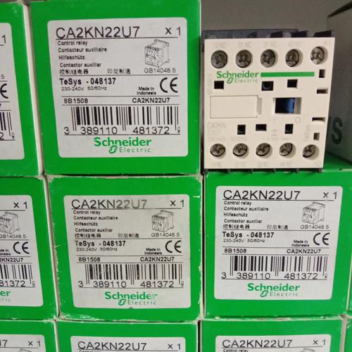 Jual kontaktor relay schneider CA2KN22U7 2no 2nc 220v original - Kota ...