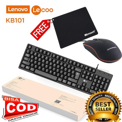 Jual PAKET LENOVO - KEYBOARD LENOVO - Mouse Lenovo M20 Optical USB ...