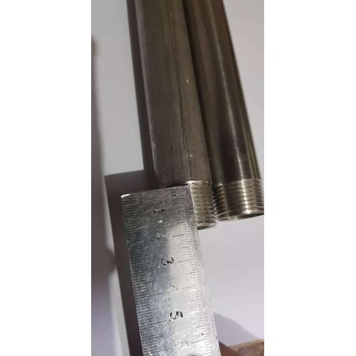 Jual PIPA STAINLESS STEEL STILL NEPEL SS 304 ID 20X26X200MM DRAT 3/4 ...