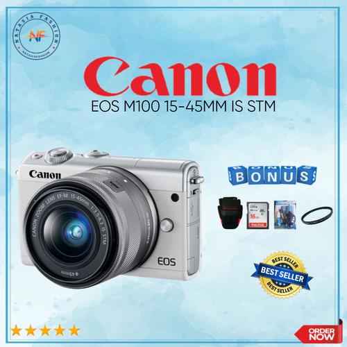 Jual EOS M100 15-45MM IS STM / KAMERA CANON M100 - PAKET STANDAR - Jakarta Utara ...