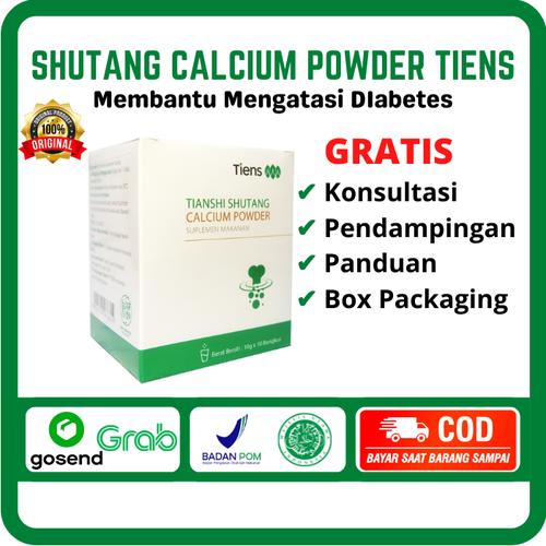 Jual Thiansi Shutang Calcium Powder Tiensi Diabetes Isi 10 Sachet ...