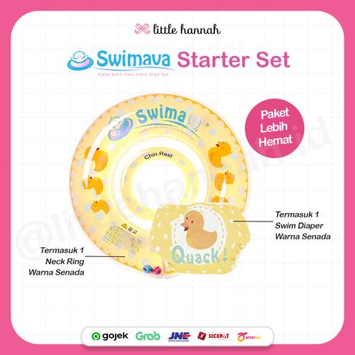 Jual Swimava Starter Set / Paket Celana Renang dan Pelampung Neck Ring Bayi - Ocean Life - Kab ...