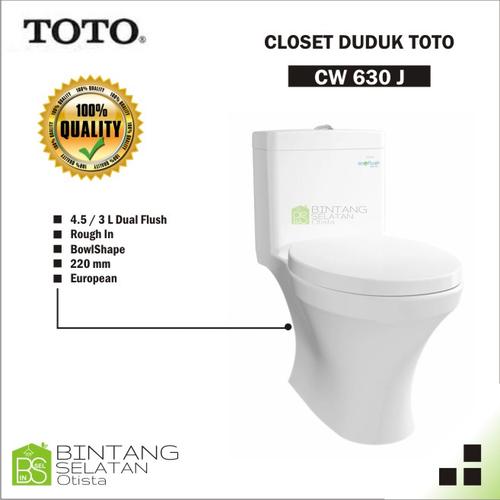 Jual KLOSET TOTO CW 630 J/ CLOSET DUDUK TOTO CW630J - Kota Bandung ...