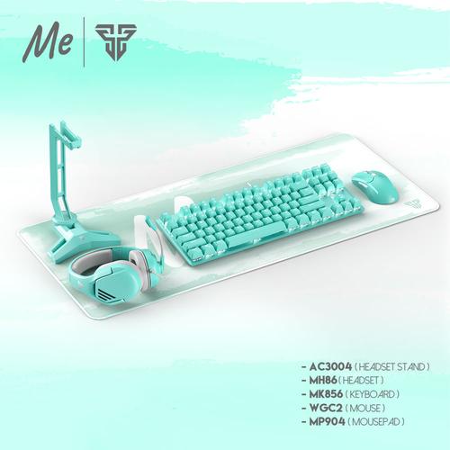 Jual Fantech Mint Edition Gaming Gear Mouse Headset Stand Mousepad ...