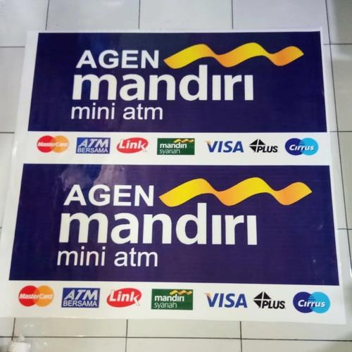 Jual STIKER VINYL NEON BOX AGEN MANDIRI UKURAN : 120 x 60 CM (SEPASANG ...