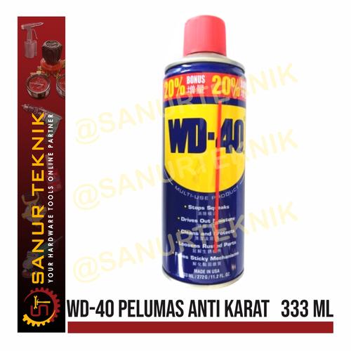Jual WD40 / WD 40 PELUMAS ANTI KARAT 333 ml 333ml 11.2Oz - Kota ...