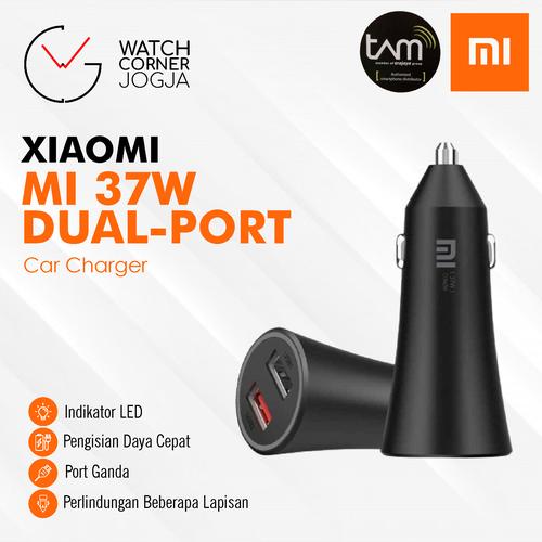 Jual Xiaomi Car Charger Mi 37W Dual-Port USB Charger Mobil ORIGINAL ...