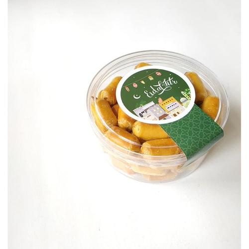 Jual sticker label stiker segel toples kuker 350gr lebaran idul fitri ...