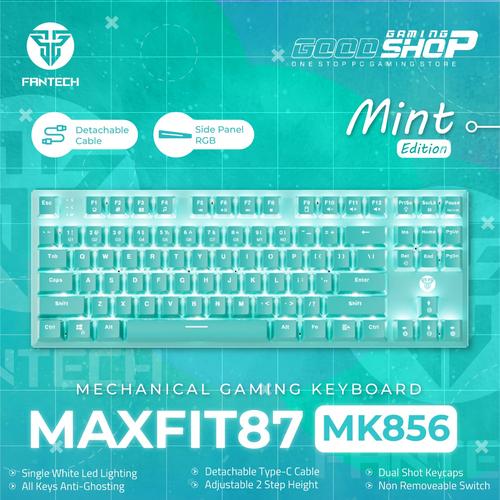 Jual Fantech MINT EDITION MAXFIT87 MK856 Mechanical Keyboard Gaming ...