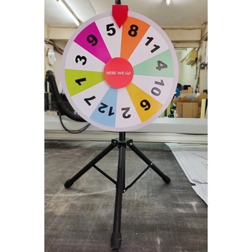 Jual CUSTOM Roda Keberuntungan MINI / Wheel of fortune MINI/ Lucky Spin ...