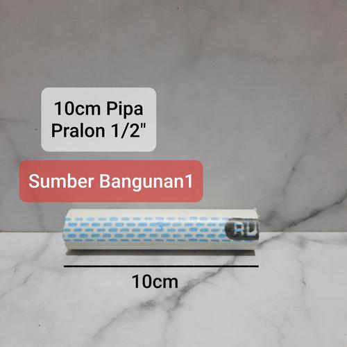 Jual Pipa pralon 1/2" potongan 10cm pendek sparing wavin potong - Kab ...