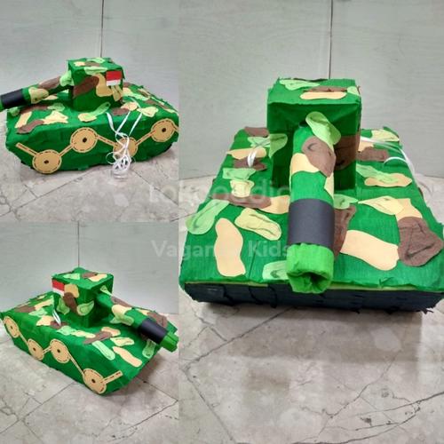 Jual pinata tank/pinata mobil tank/pinata ulang tahun READY/pinata 3D ...