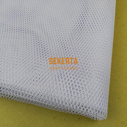 Jual Kain Jaring / Jala / Mesh Lebar 150 cm Tebal - Putih - Kab ...