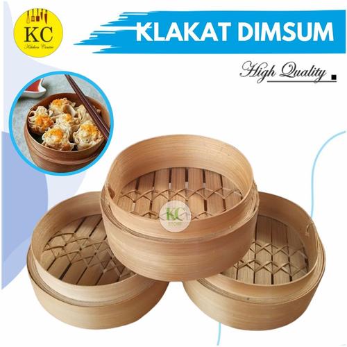 Jual Klakat Dimsum Tempat Dimsum Bambu Wadah Kukus Dimsum Tatakan ...
