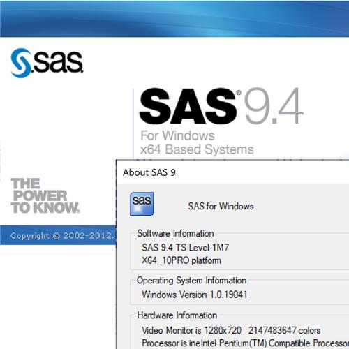 Jual SAS 9.4 M7 Statistic Analyst System Complete Last Full version ...